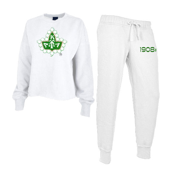 White AKA Ivy Leaf Sweatsuit – Alwaze Apparel